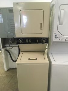 Bisc Kitchenaid Stack Washer/Dryer Set - Appliance Max